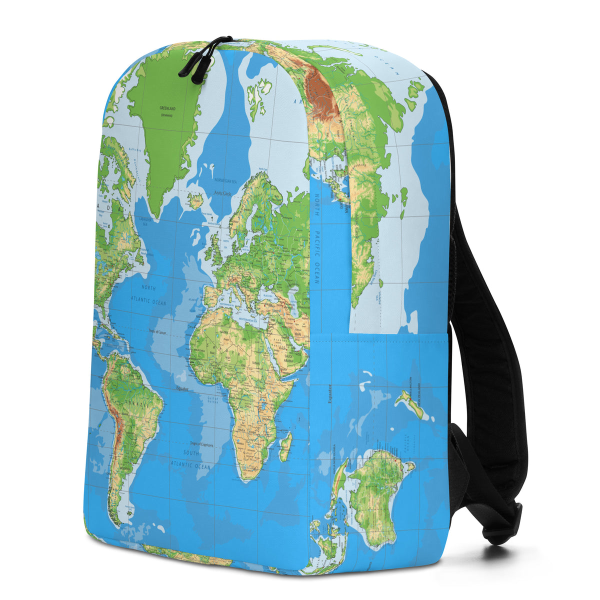 World Map Backpack – The Runway Boyz Apparel